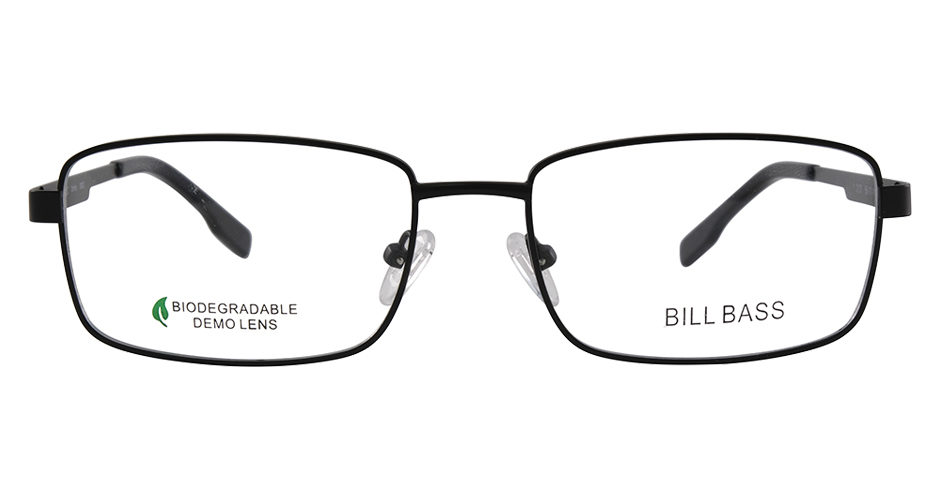 BB Opt Dimitris Satin Black 55-17-145 M , Bill Bass Optical Frames ...